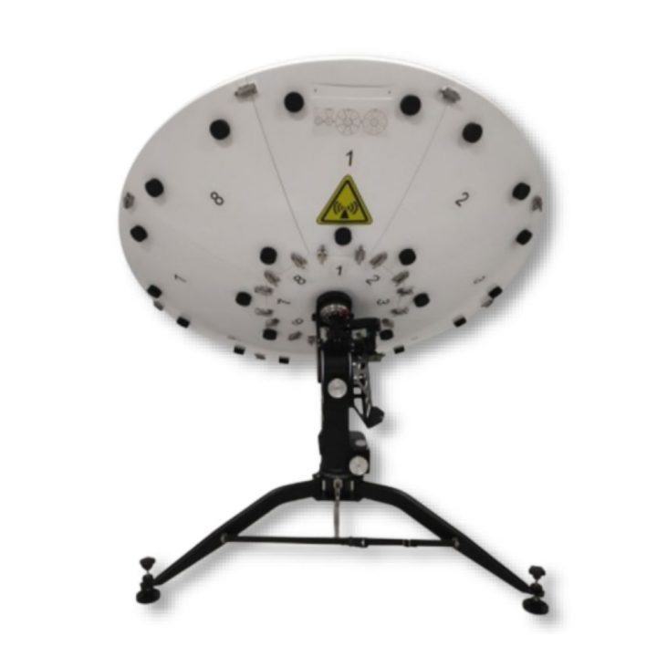 SBMP100 Series 1.0m X, Ku and Ka-band Manpack Antennas - Spacebridge Inc.